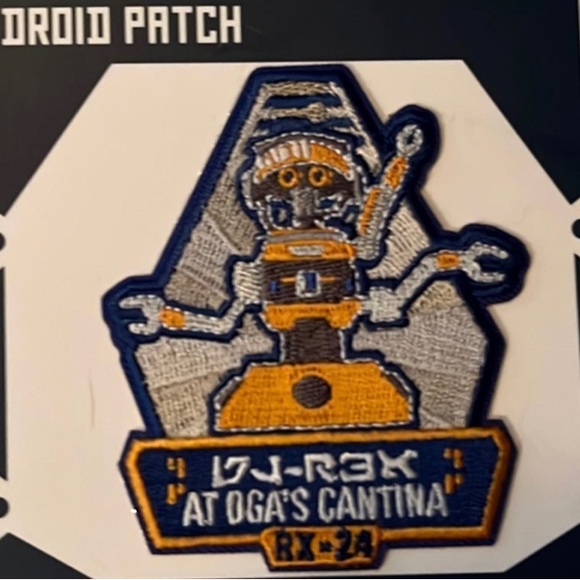 Disney | Accessories | Disneys Star Wars Galaxys Edge Djr3x Patch ...